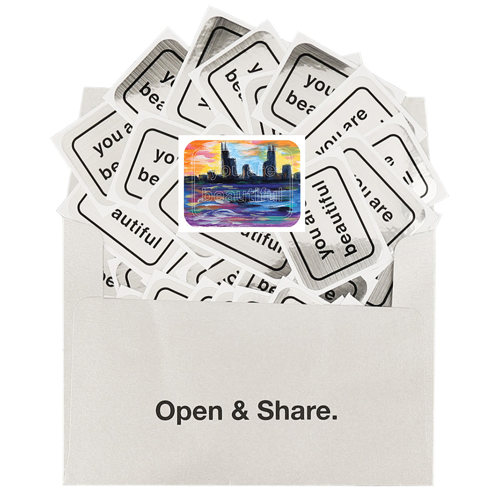 Stickers – You Are Beautiful Originals, Packs & Gifts