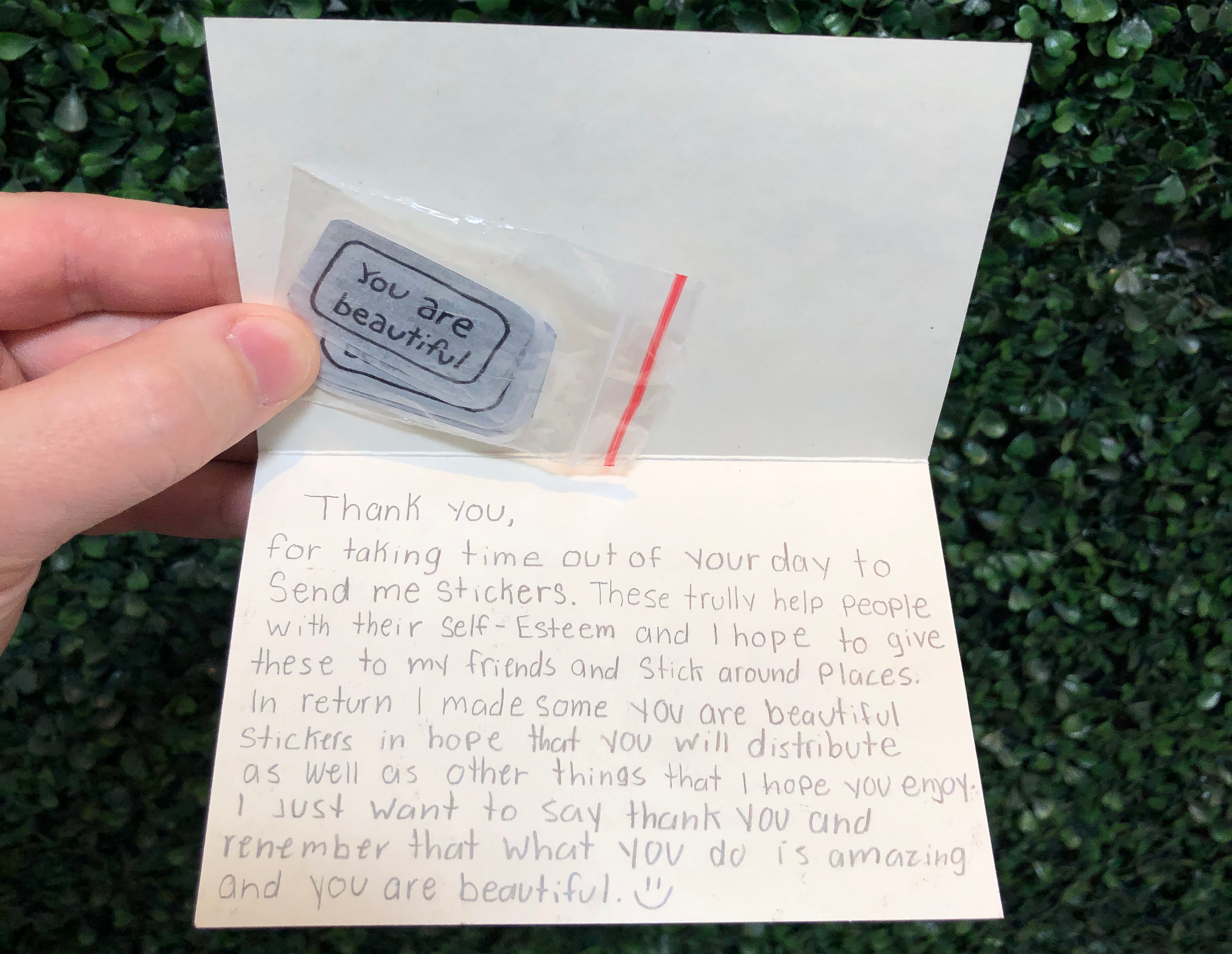 Free Stickers! — You Are Beautiful