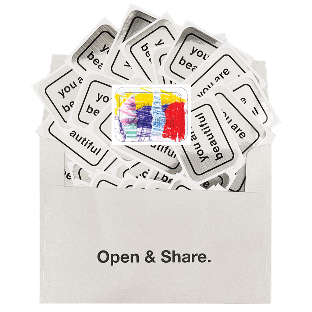 You Are Beautiful – Official Stickers & Public Art