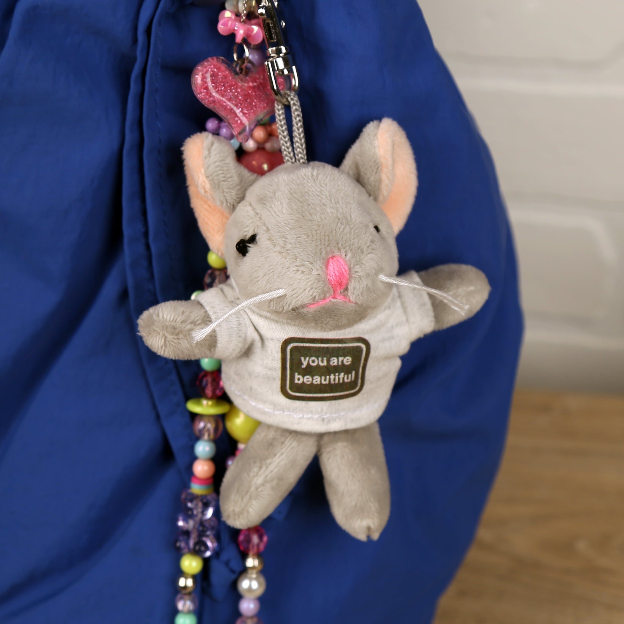Beautiful Plush Keychain — You Are Beautiful