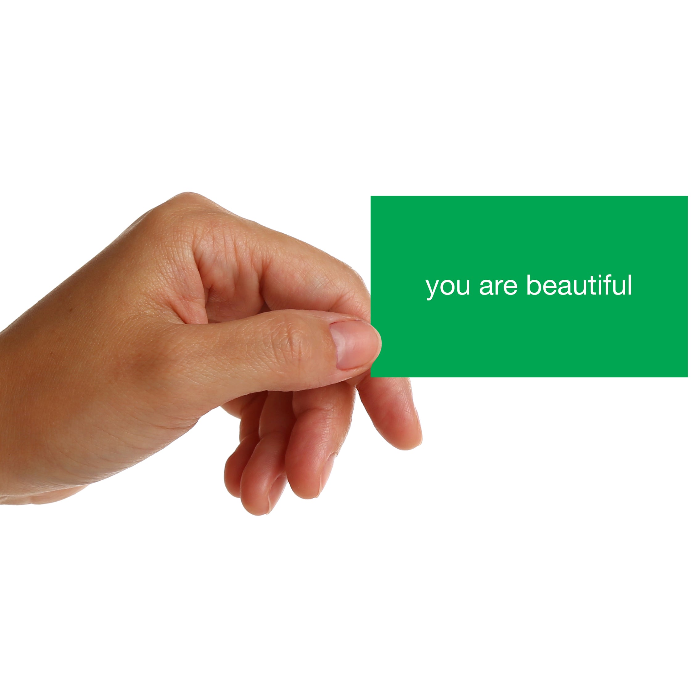 The First Sticker — You Are Beautiful