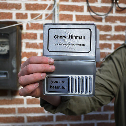 You Are Beautiful Personalized Badge