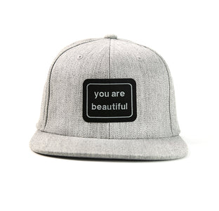 Snapback Hat Grey — You Are Beautiful