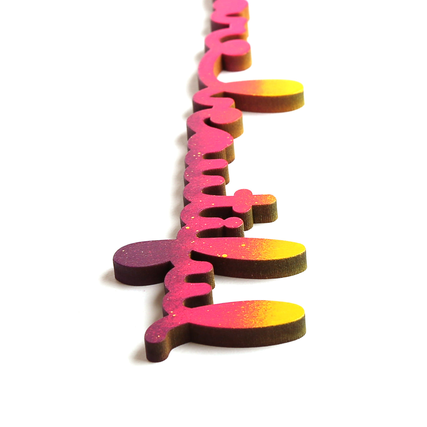 "Sunrise" Cursive Piece - Small — You Are Beautiful