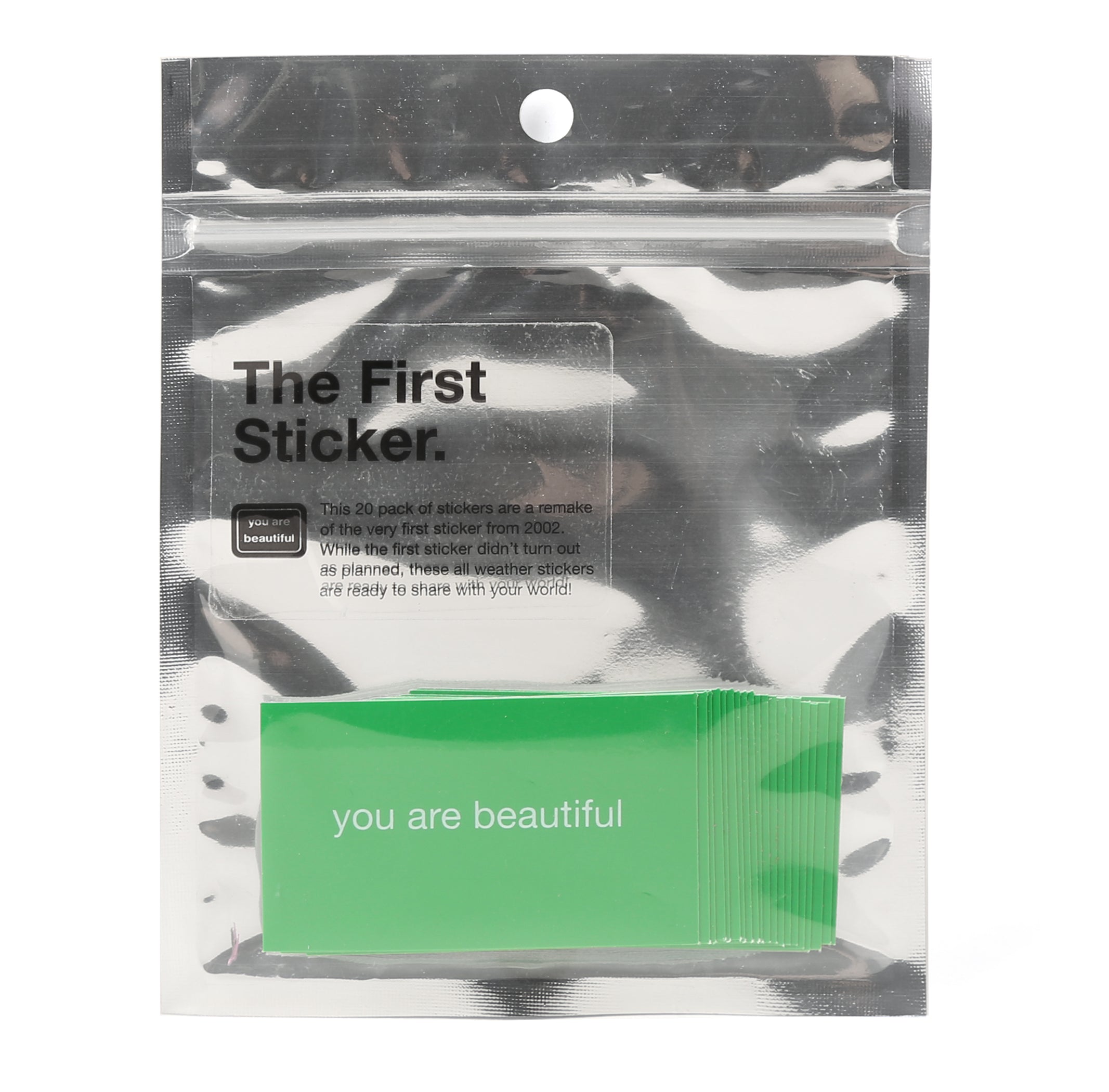 The First Sticker — You Are Beautiful