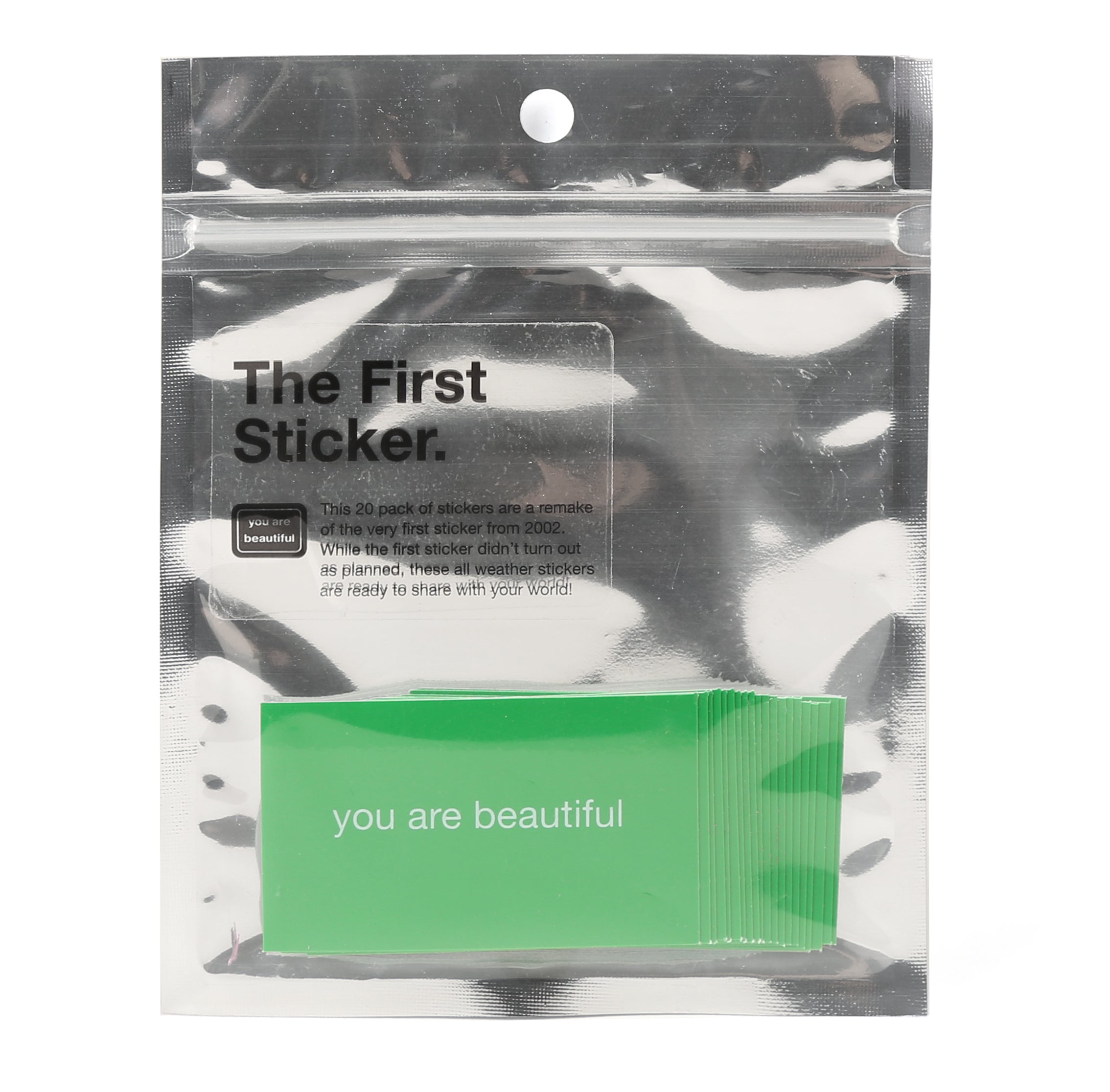 The First Sticker — You Are Beautiful