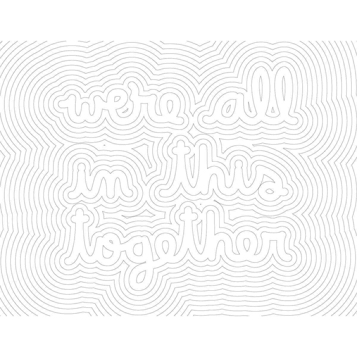 Printable Coloring Pages - Take Care — You Are Beautiful