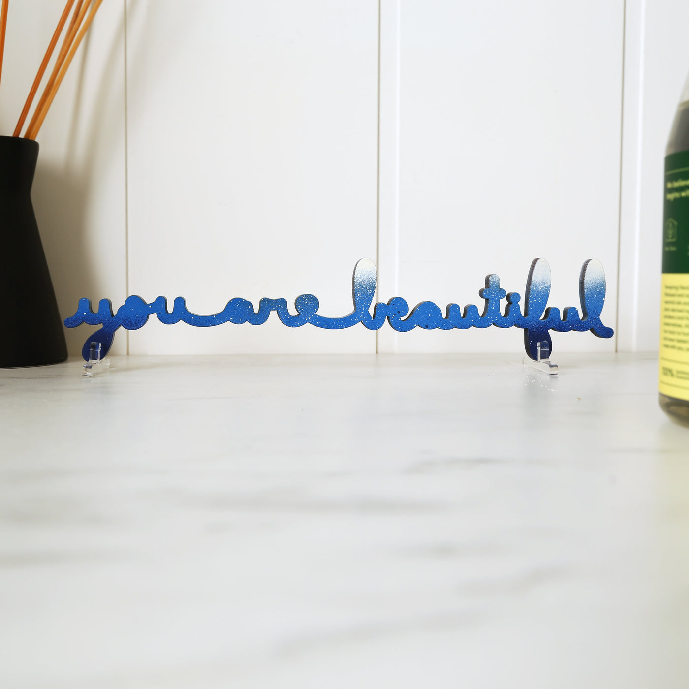 "Horizon" Cursive Piece - Small — You Are Beautiful