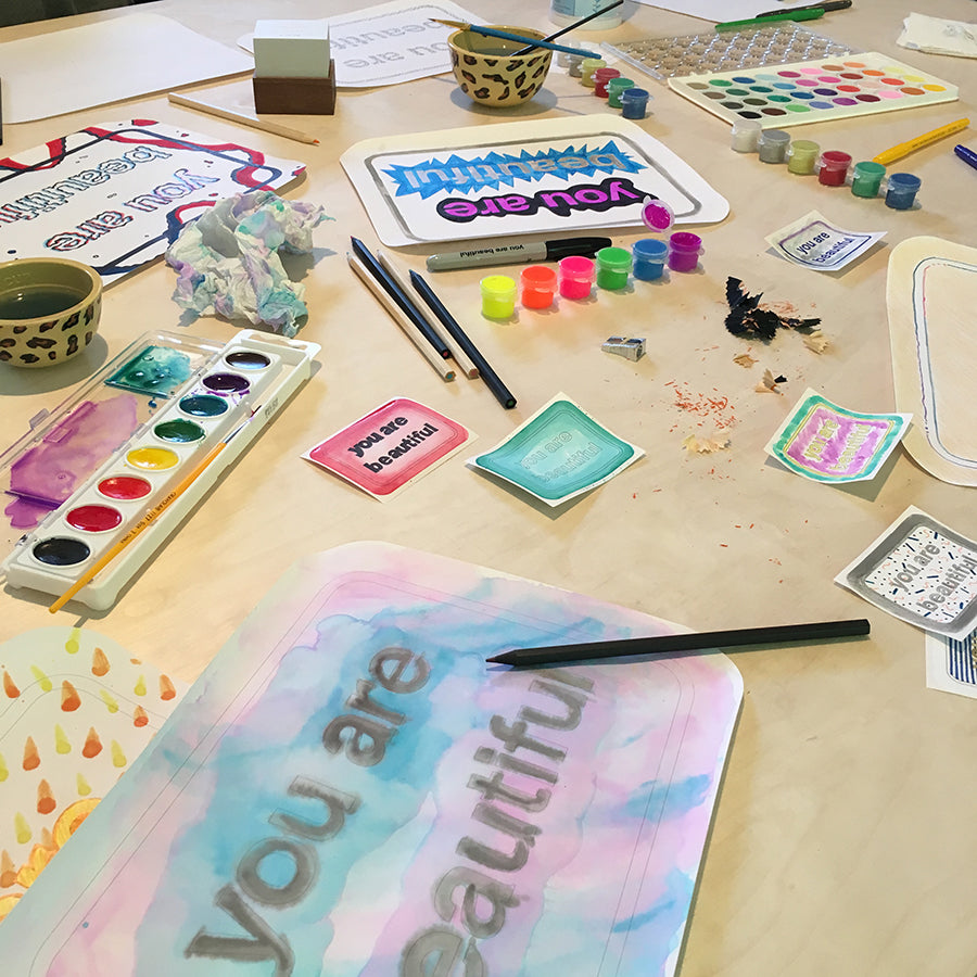 Printable Classic Coloring Pages — You Are Beautiful