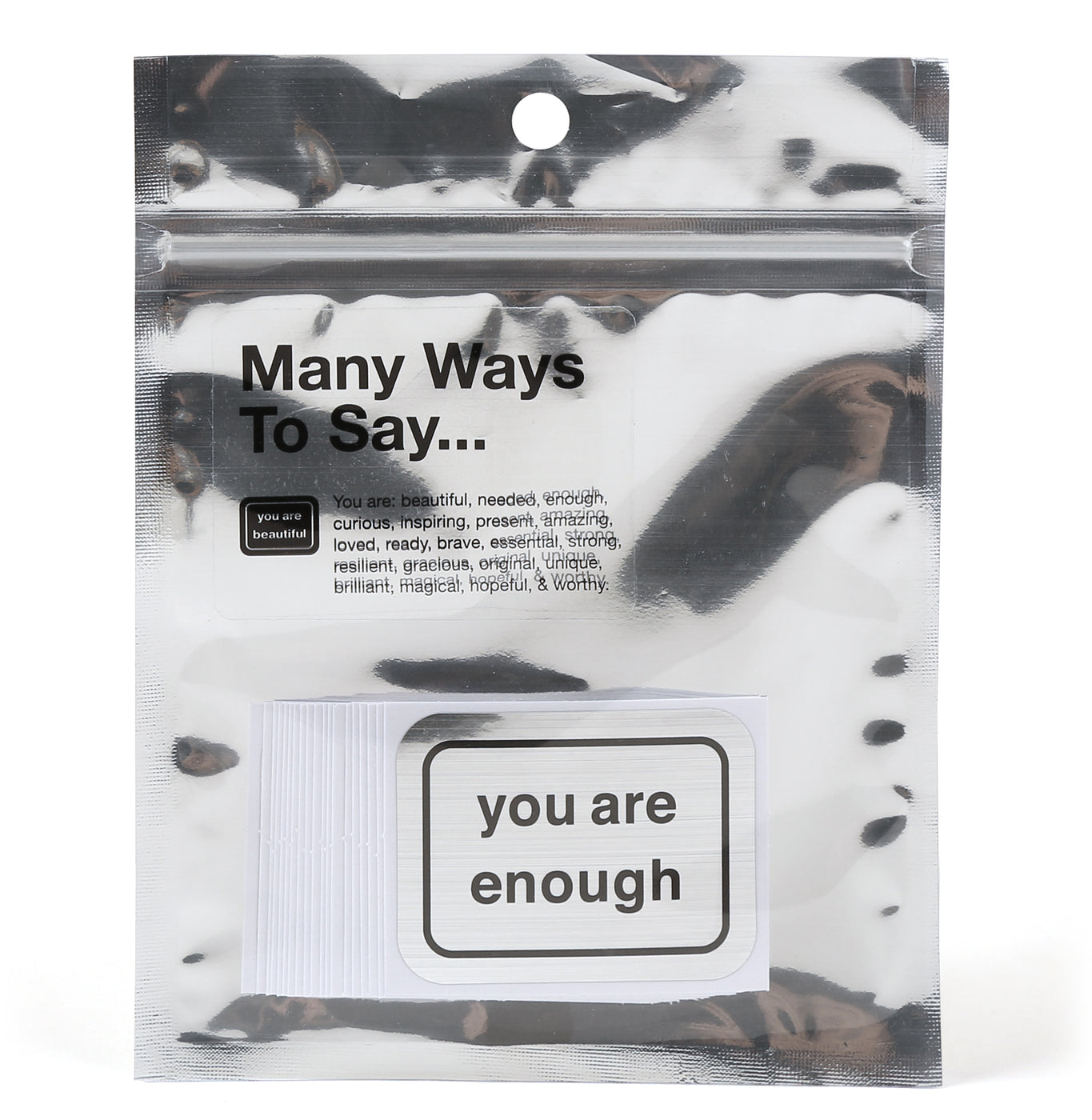 Many Ways To Say Stickers — You Are Beautiful