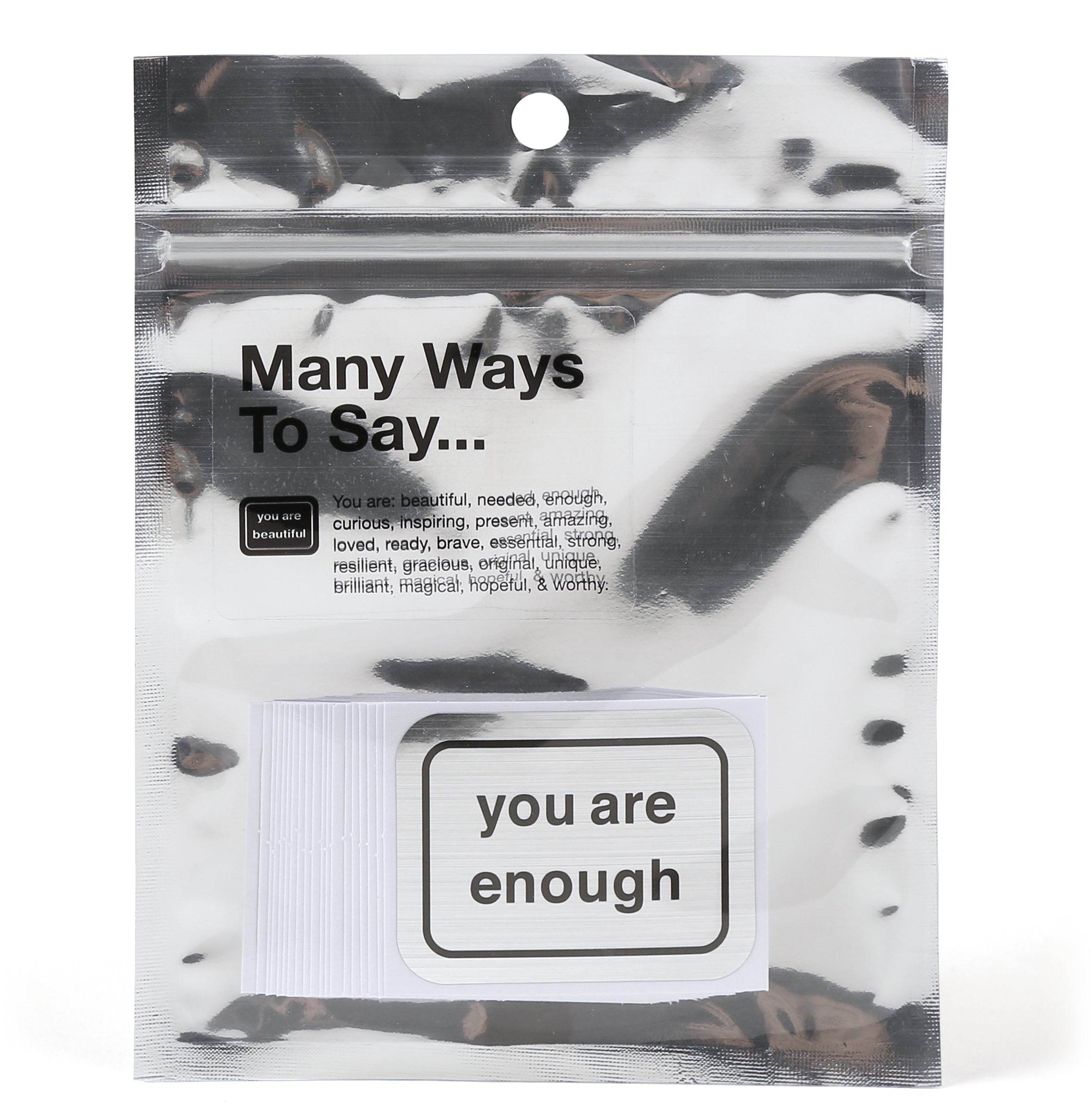 Many Ways To Say Stickers — You Are Beautiful